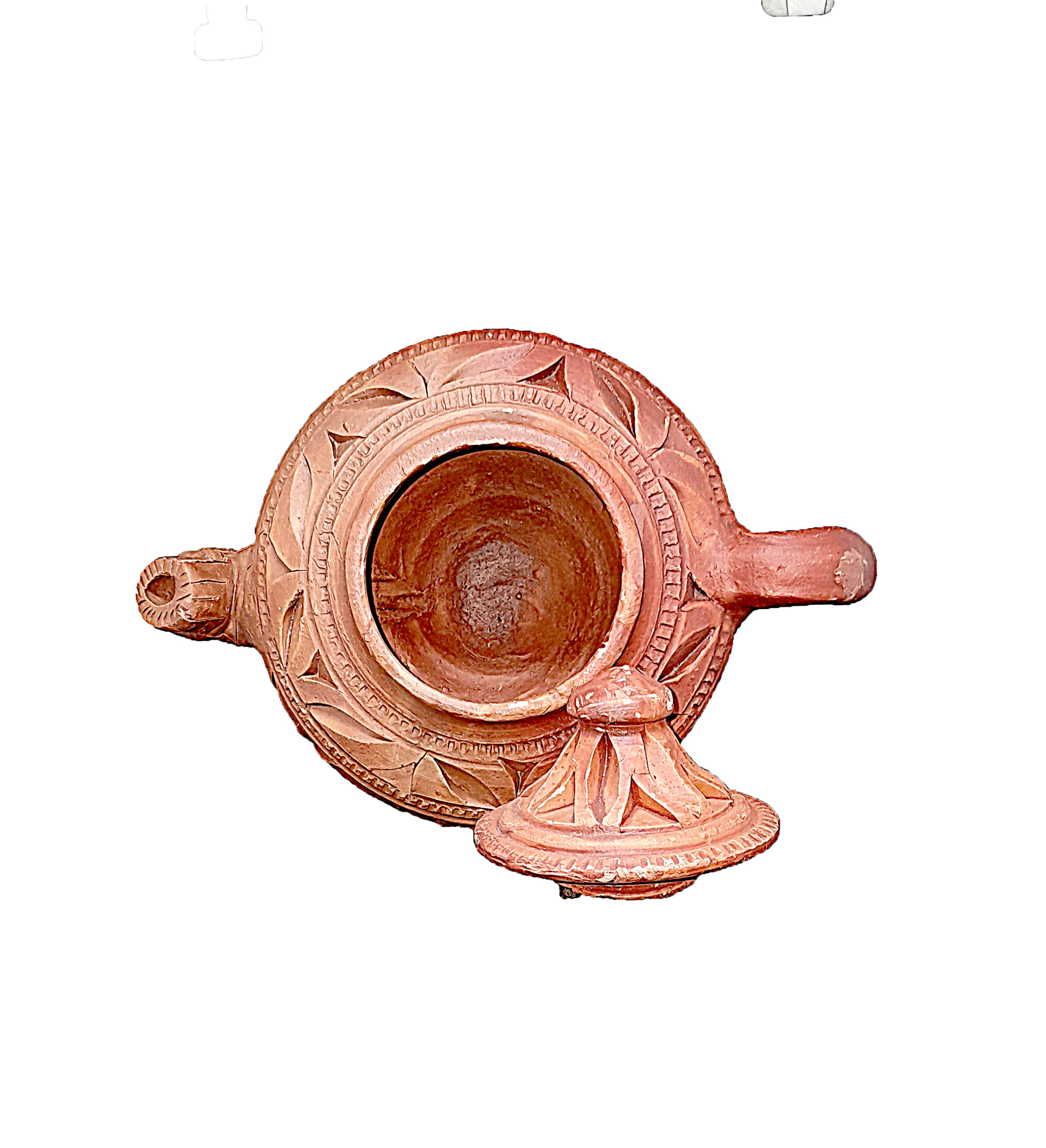 Terracotta Clay Tea Pot / Kettle of Used for Dining/ Table Decor - Bovzen®