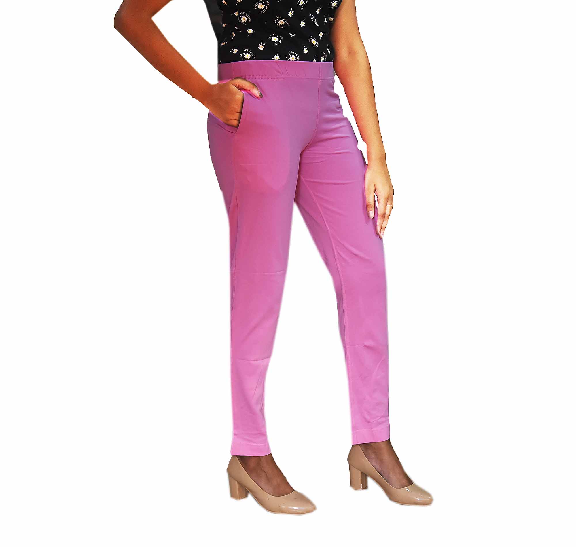 Fashion Pant Free Size Color Pink - Bovzen®